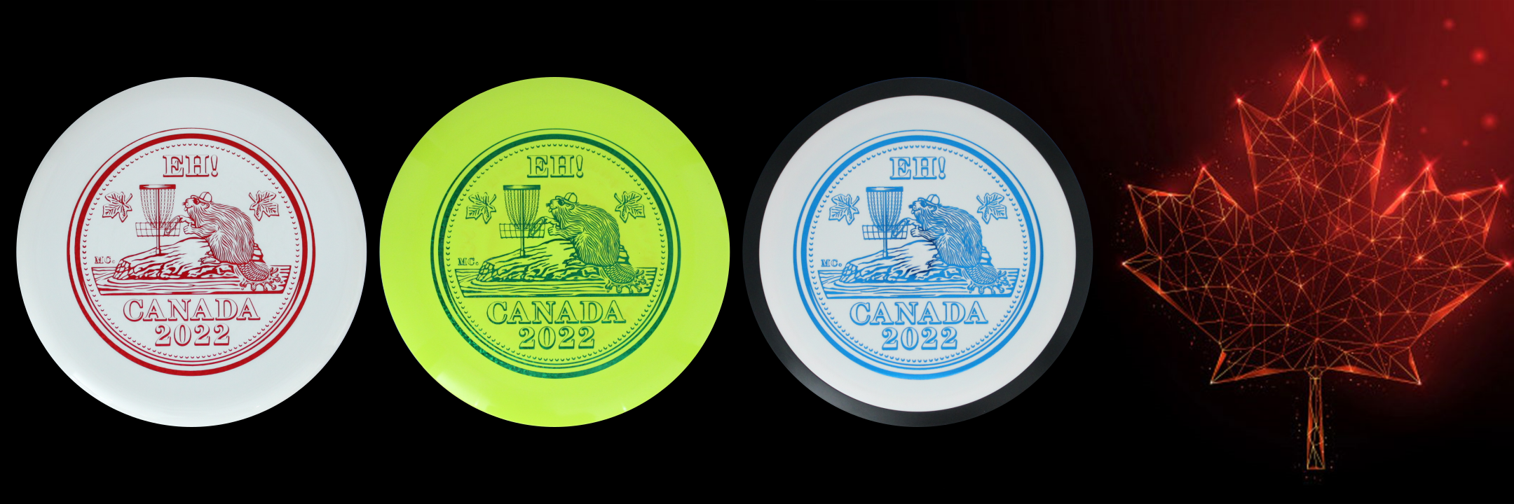 Canada Eh Custom Stamped Discs – Ace Runners Disc Golf