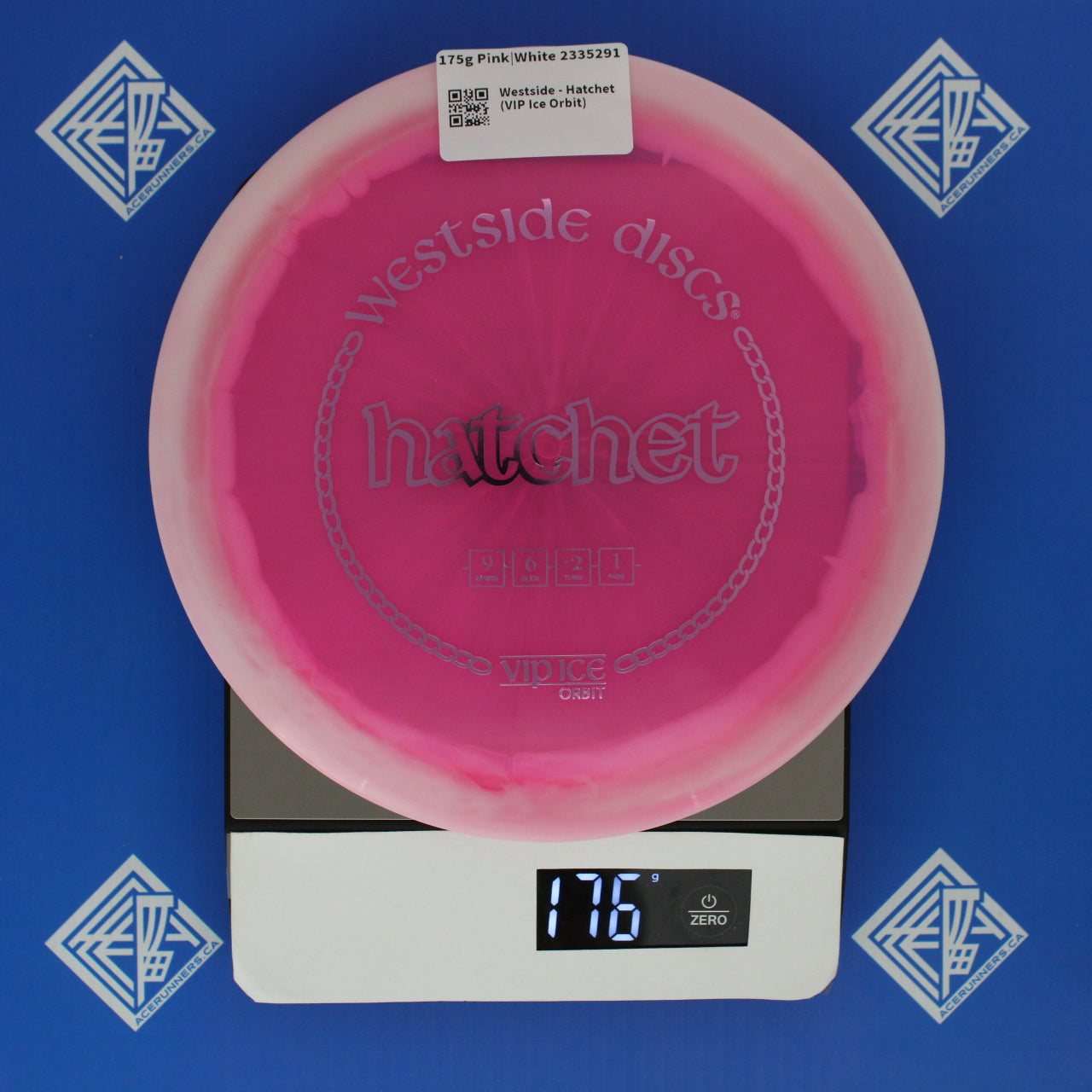 Westside VIP-Ice Orbit Hatchet - Driver – Ace Runners Disc Golf