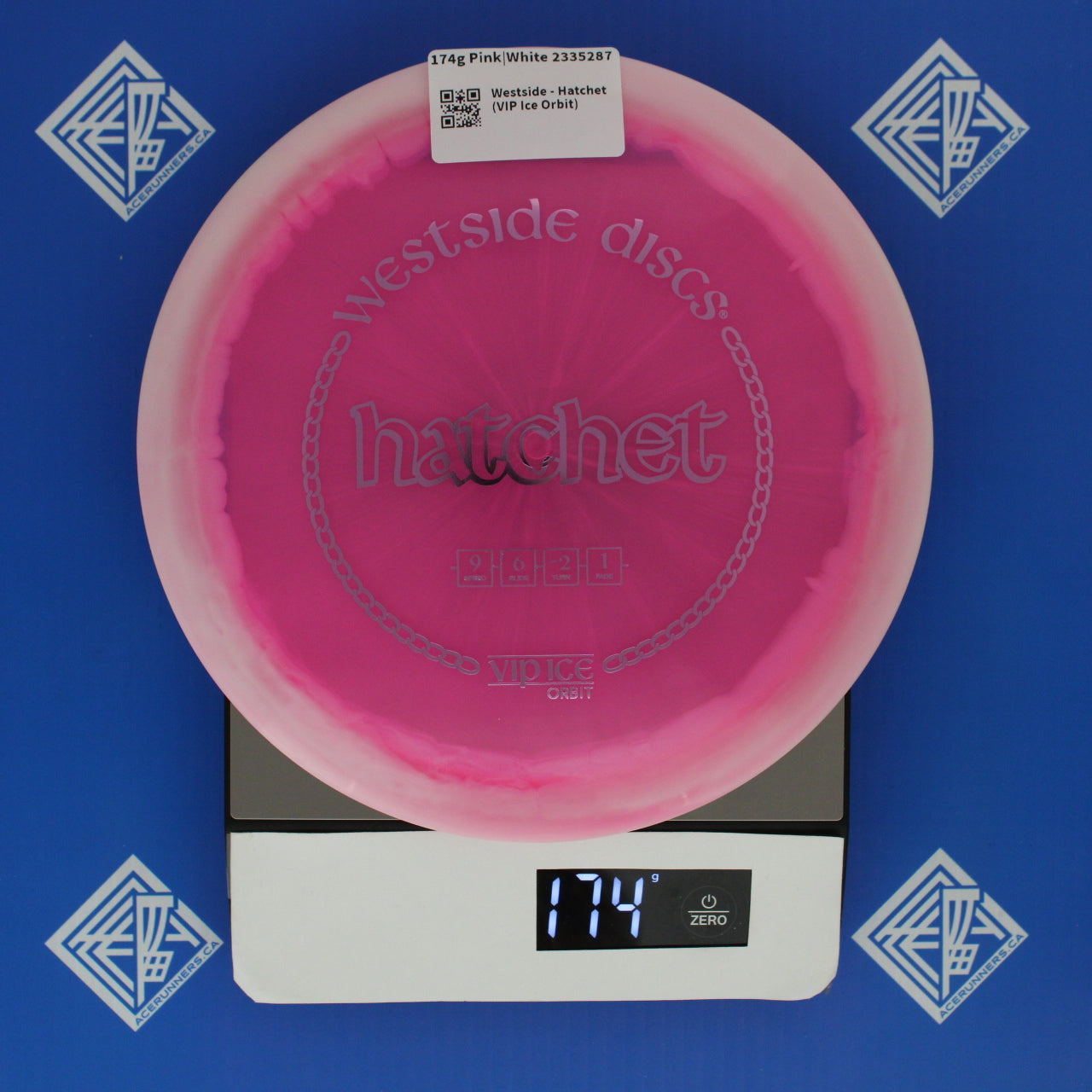 Westside VIP-Ice Orbit Hatchet - Driver – Ace Runners Disc Golf