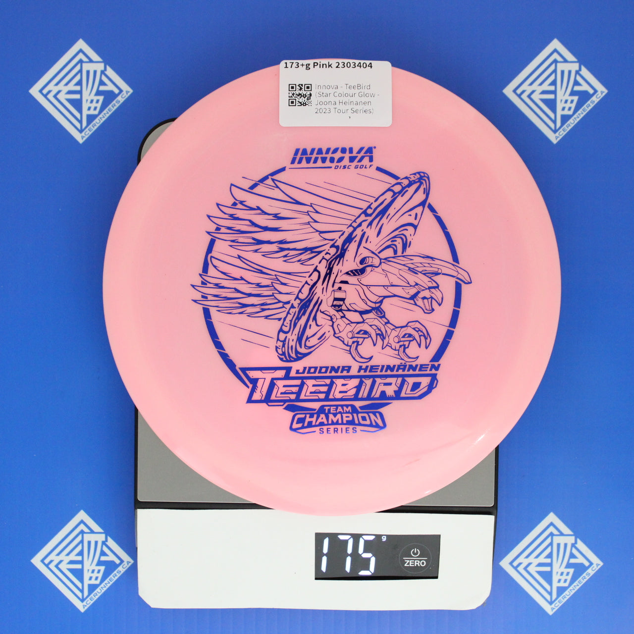 Innova Disc Golf Star Colour Glow TeeBird - Joona Heinanen 2023 Tour Series – Ace Runners Disc Golf