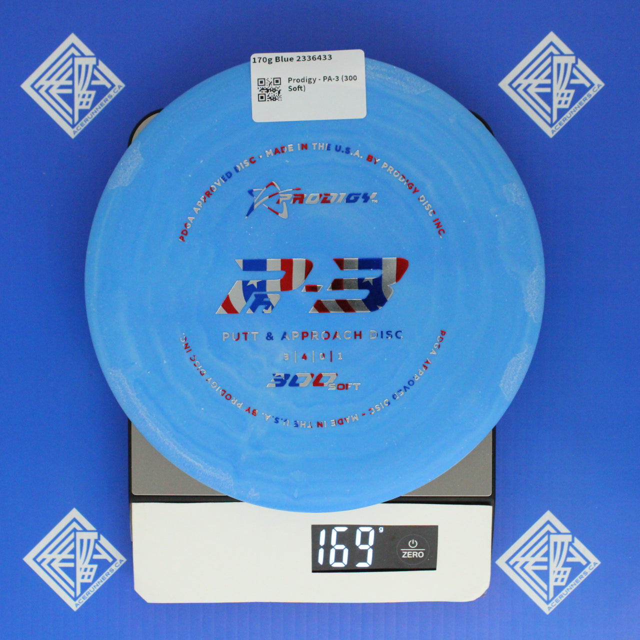 Prodigy Discs 300 Soft PA-3 - Putt & Approach – Ace Runners Disc Golf