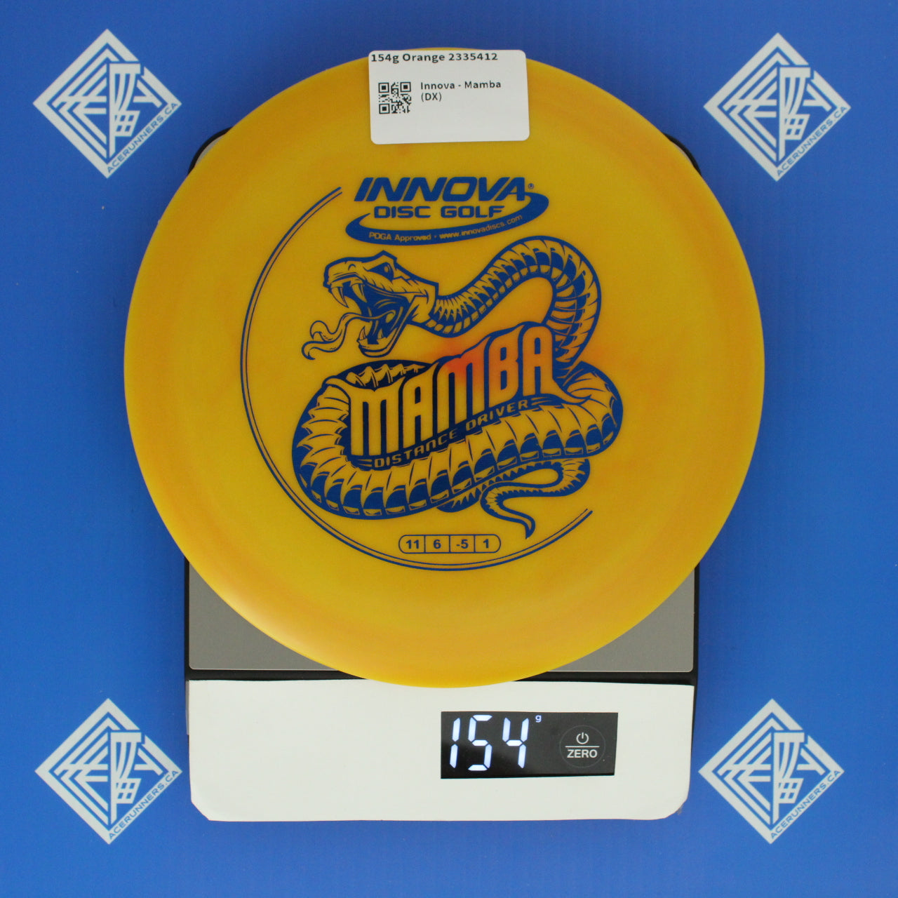Innova Disc Golf DX Mamba - Driver Beginner – Ace Runners Disc Golf