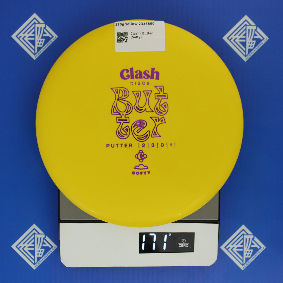 Clash Discs Softy Butter - Putt & Approach – Ace Runners Disc Golf