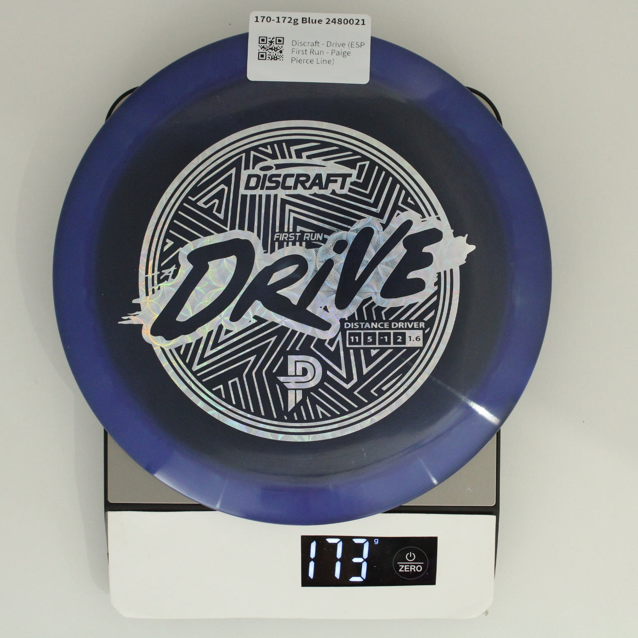 Discraft ESP First Run Drive - Paige Pierce Line - Distance Driver ...