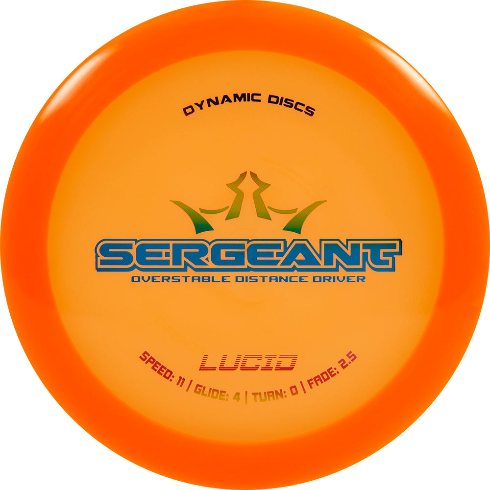 Dynamic Discs Lucid Sergeant - Distance Driver – Ace Runners Disc Golf