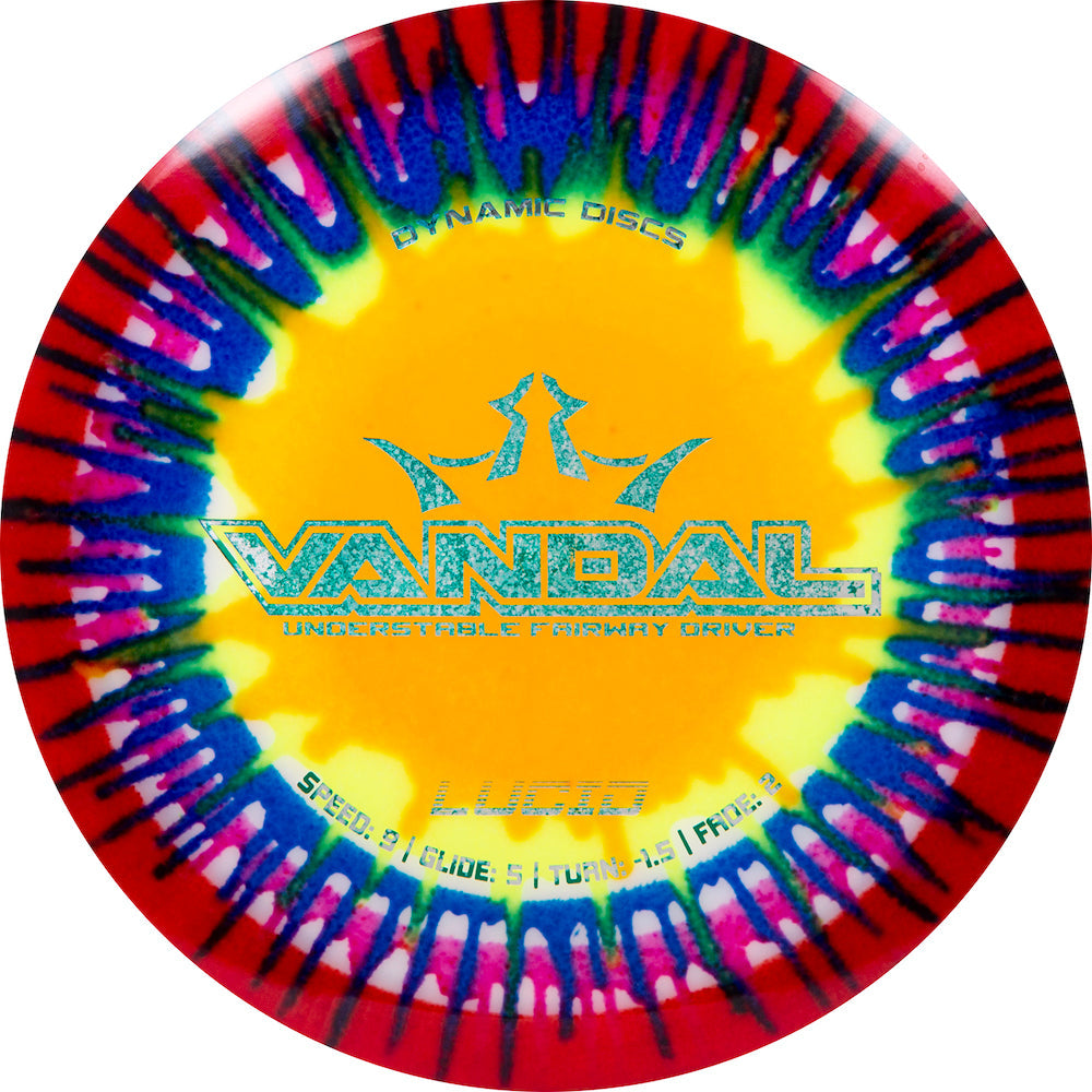 Dynamic Discs Lucid MyDye Vandal - Driver – Ace Runners Disc Golf