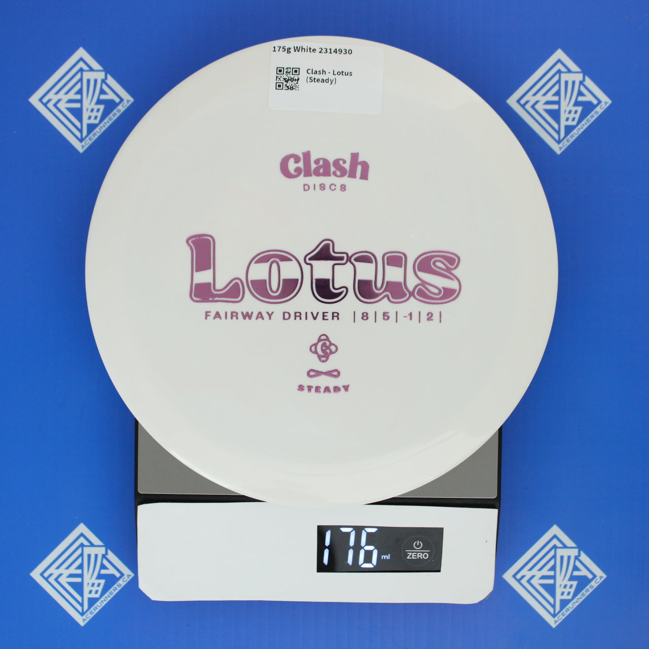 Clash Discs Steady Lotus - Fairway Driver – Ace Runners Disc Golf