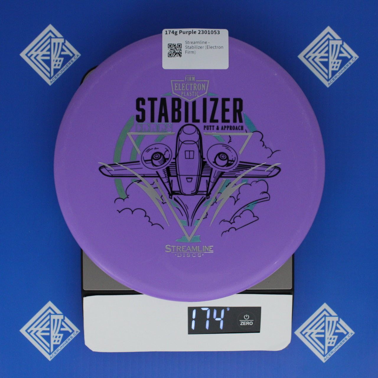 Streamline Discs Electron Firm Stabilizer - Putt & Approach – Ace Runners Disc Golf