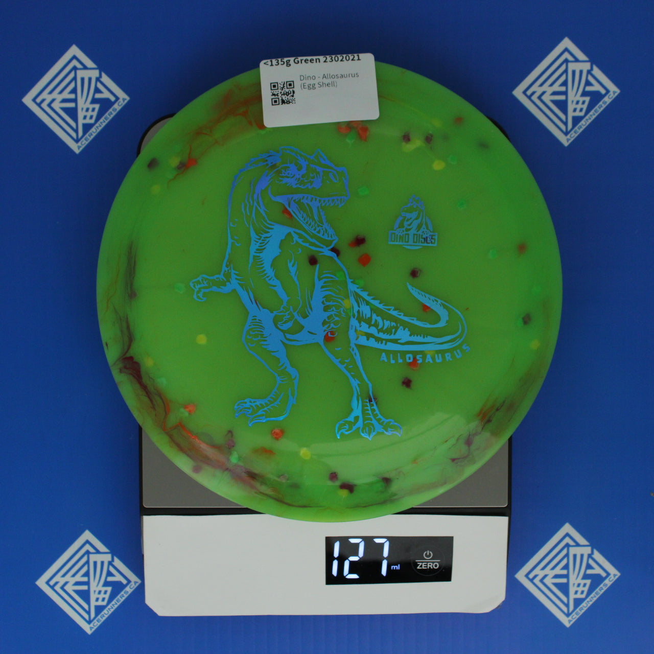 Dino Discs Egg Shell Allosaurus - Distance Driver – Ace Runners Disc Golf