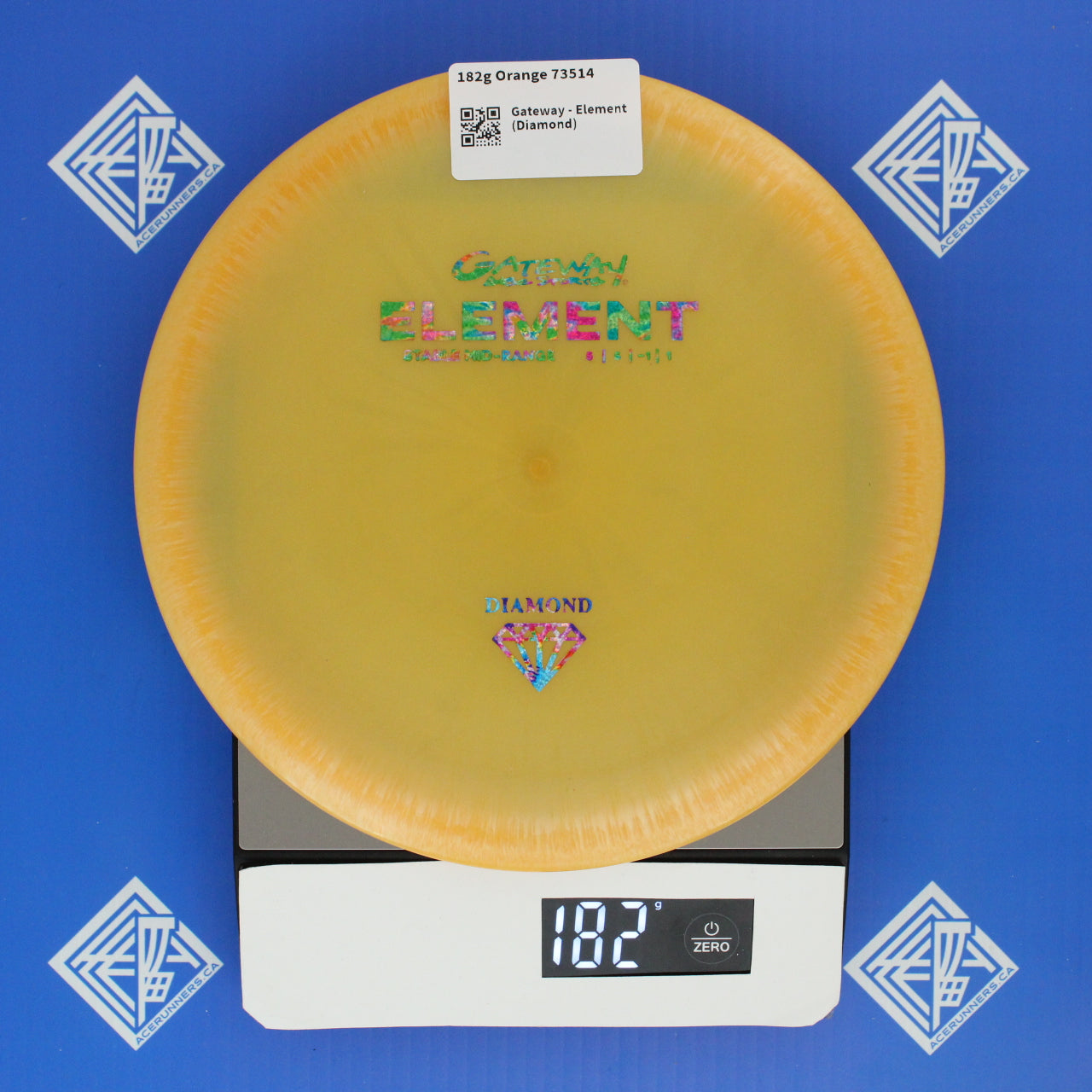 Gateway Discs DIamond Element - Midrange – Ace Runners Disc Golf