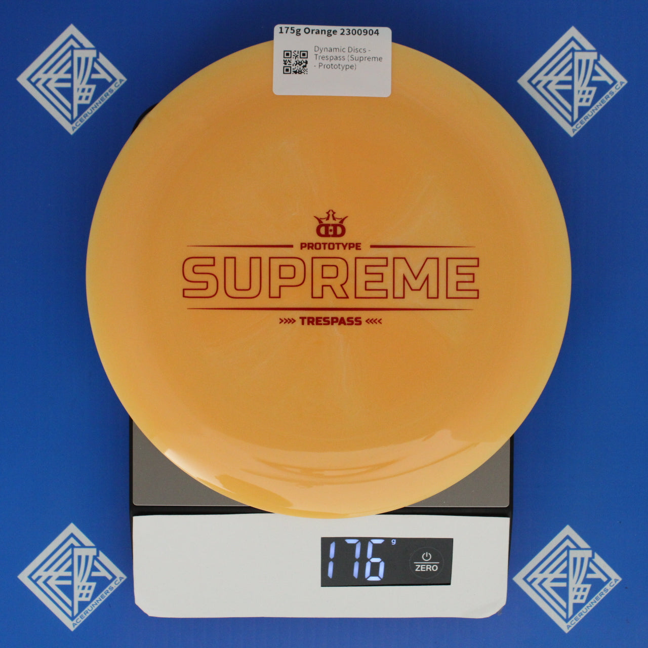 Dynamic Discs Supreme Prototype Trespass - Driver – Ace Runners Disc Golf